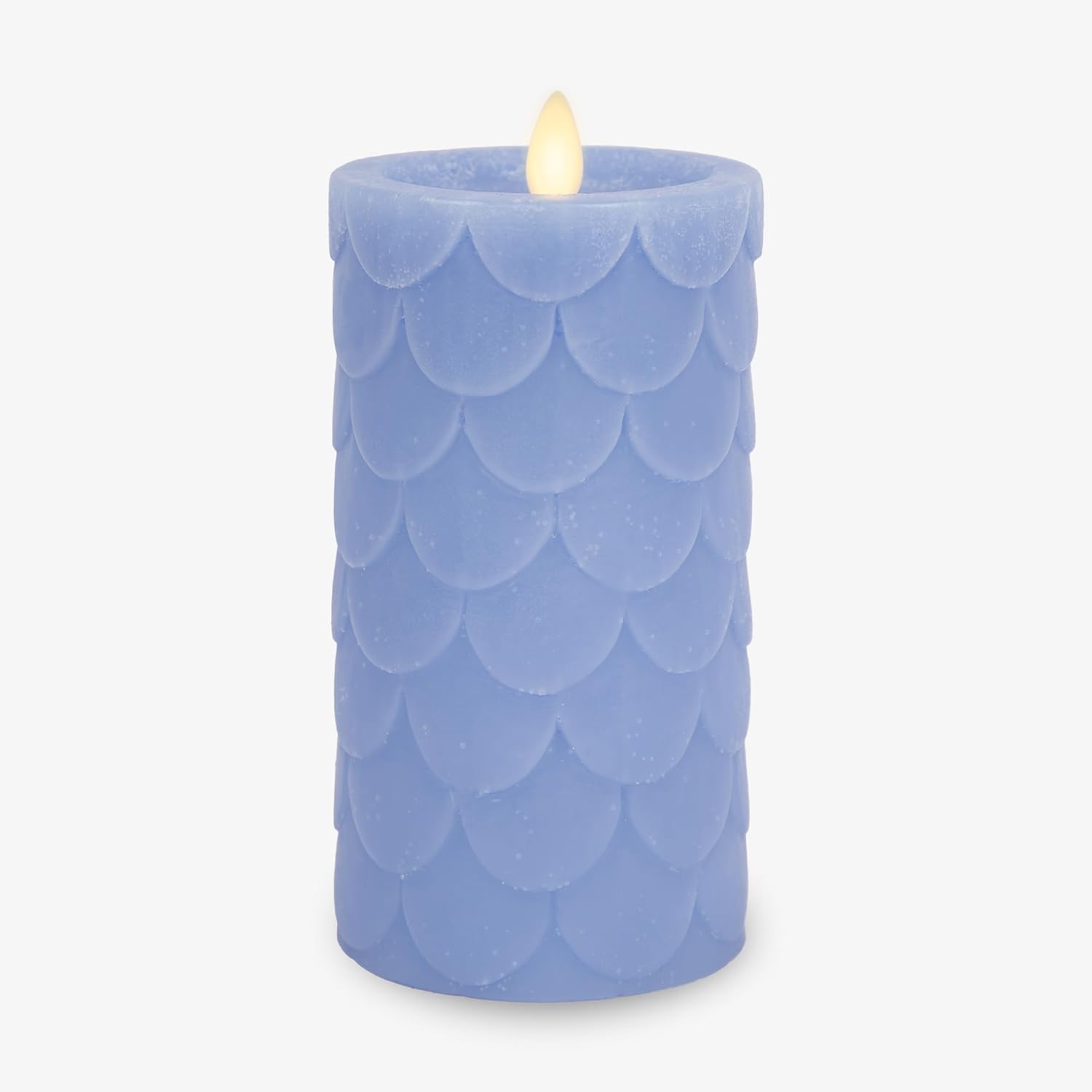 Amazon.com: Luminara Embossed Fish Scale Flameless LED Candle ...