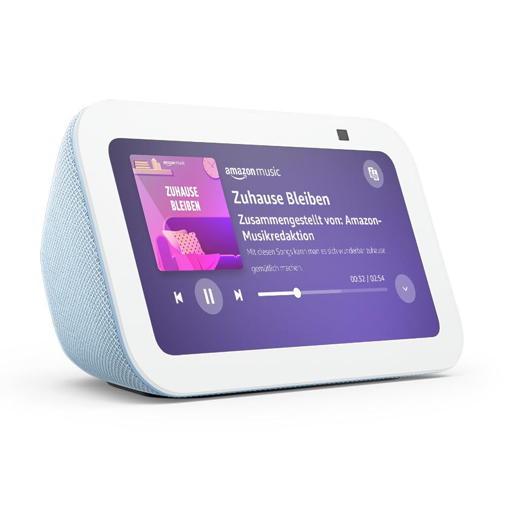 Zertifiziert und generalüberholt Echo Show 5 (3. Gen.) | Kompakter ...