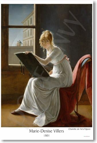 Amazon.com: Self Portrait - Marie-Denise Villers - 1801 - NEW Fine Arts ...