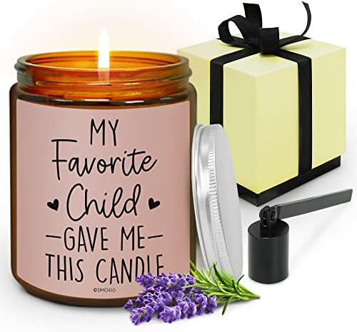 Amazon.com: My Favorite Child Gave Me This Candle | Luxury Candle Soy ...