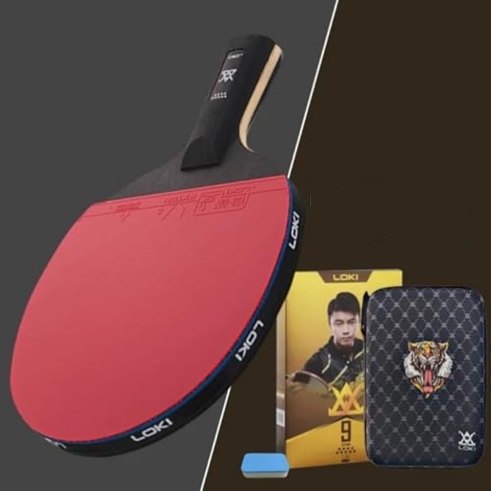Provided Loki E-Series Table Tennis Racket - Professional Carbon Blade ...