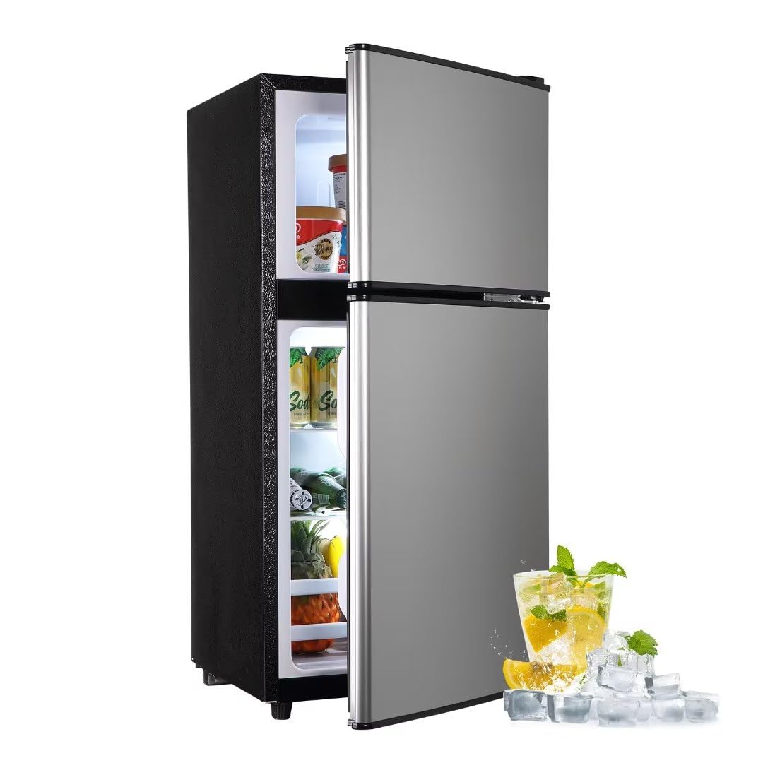 Snapklik.com : Tymyp FLS-80-SILVER Compact Fridge