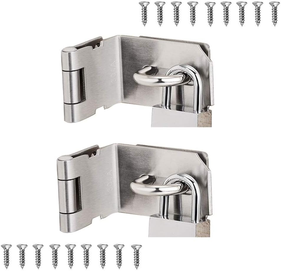 Master Lock 706D Heavy-Duty Security Hasp, Silver - Hardware Hasps ...