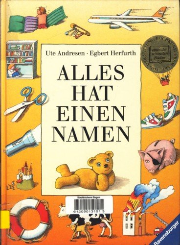 Alles hat einen Namen : Herfurth, Egbert, Andresen, Ute: Amazon.de: Bücher