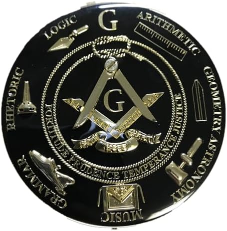 Amazon.com: shanovelle Black Masons Masonic Freemasonry Car Emblem ...