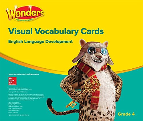 Wonders for English Learners G4 Visual Vocabulary Cards: Buy Online at ...