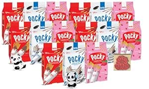 Amazon.com: Pocky Sticks Japanese Snacks Pocky Variety Pack of 15 Asian ...