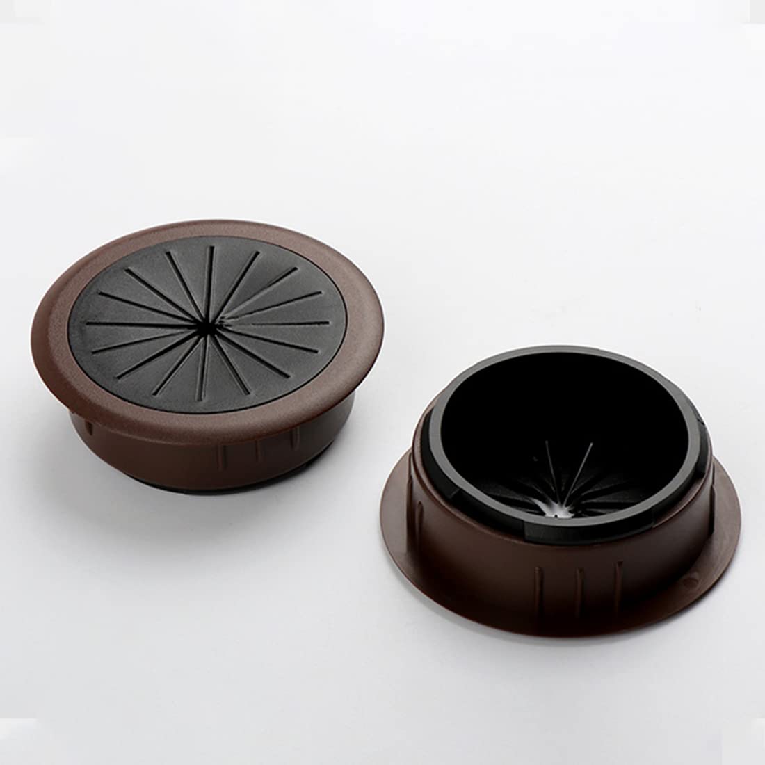 Snapklik.com : Helonge 4 Pcs 2 Inch Desk Cable Wire Grommet Cord PC ...