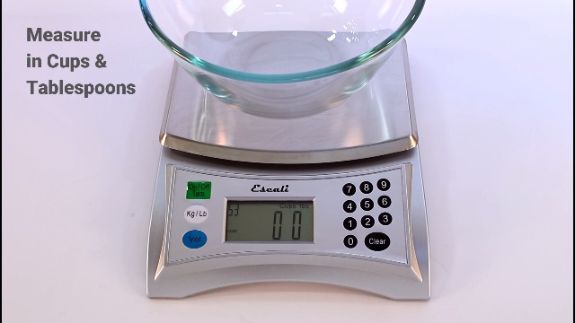 Watch Escali Pana Bakers Scale Overview on Amazon Live