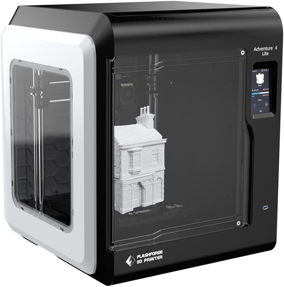 FlashForge 3D Printer Adventure 4 Lite, Leveling-Free FDM Printer with ...