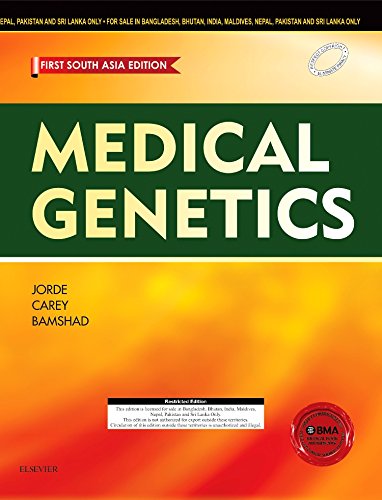Medical Genetics: First South Asia Edition by Jorde PhD, Lynn B., Carey ...