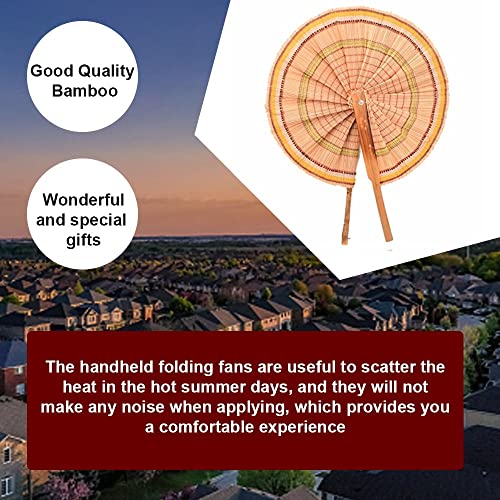 Hand Made Folding Bamboo Hand Fan At Rs 25/piece बाँस के हाथ के पंखे In ...