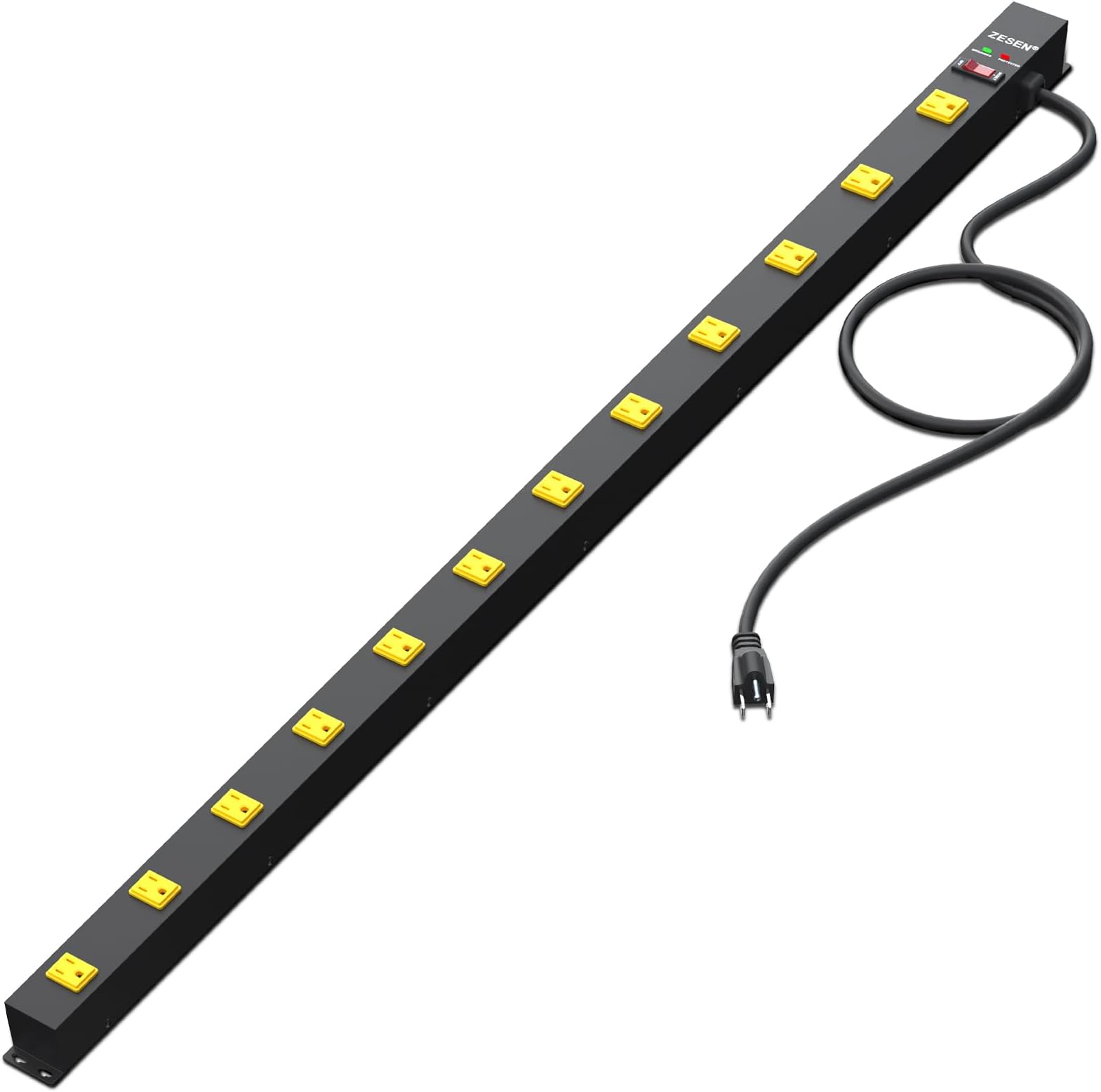 Amazon.com: Tripp Lite 12 Outlet Bench & Cabinet Power Strip, 36 in ...