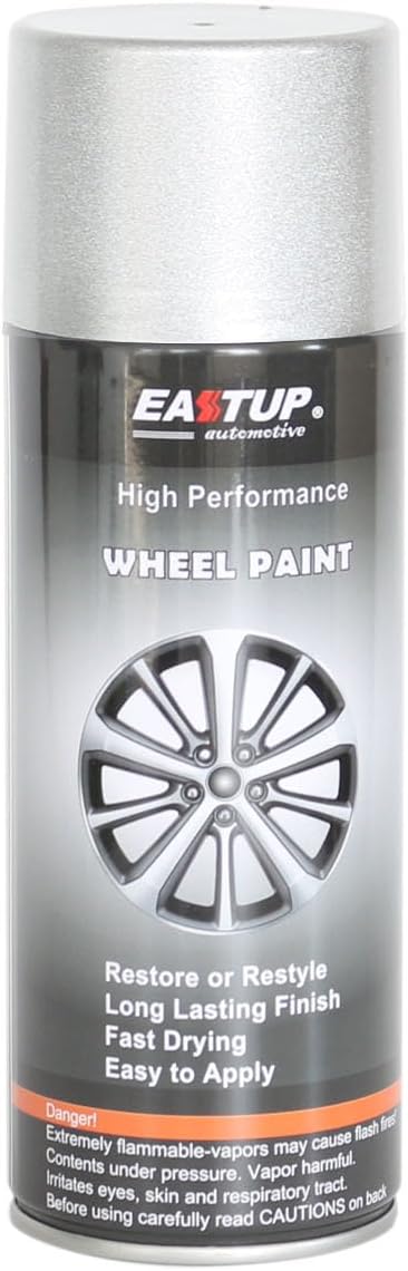 Amazon.com: EASTUP Premium Metallic Acrylic Enamel Spray Wheel Spray ...