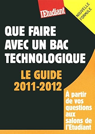 QUE FAIRE AVEC UN BAC TECHNOLOGIQUE | Amazon.com.br