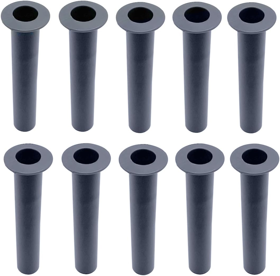 Amazon.com : ALLSAFE Pool Fence Deck Plugs & Sleeves for Peg Pole Fence ...