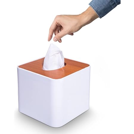 Ssanvi Double Side Table Top Tissue Dispenser with 2 Refill Tissue ...