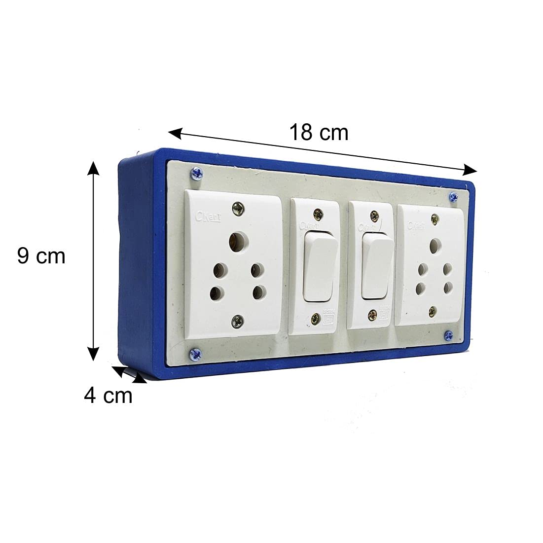 Buy Skywell PVC Plastic Material Portable Electric Switch Board Spy ...