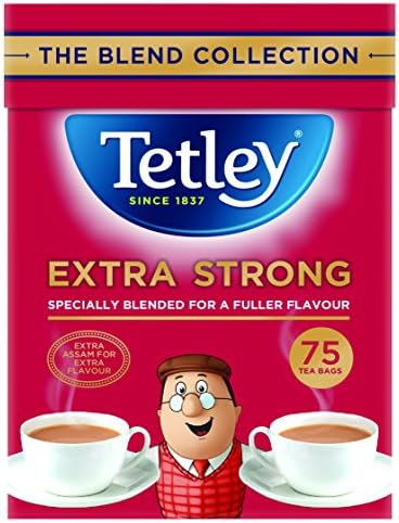 Amazon.com: Tetley Extra Strong Tea Bags 75S 237G