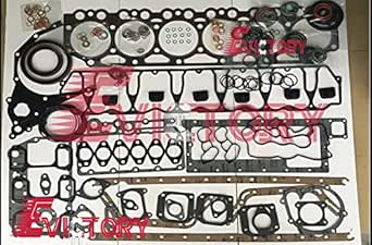 For Volvo D12 D12D cylinder head gasket kit piston ring bearing ...