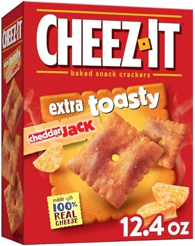 Amazon.com: Cheez-It Cheese Crackers, Baked Snack Crackers, Kids Snacks ...