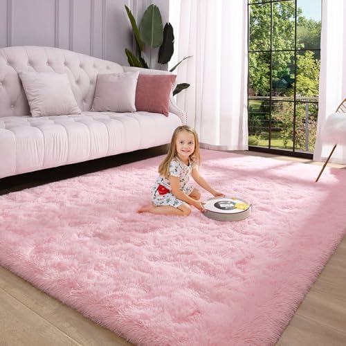 Amazon.com: My Melody Pink Area Rug for Bedroom 5FT, Kawaii Room Decor ...