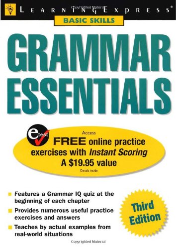 Grammar Essentials (Learning Express: Basic Skills): LearningExpress ...