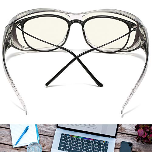 Snapklik.com : Fit Over Blue Light Blocking Glasses To Wear Over ...