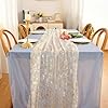 Amazon.com: Gold Table Runner, 10Ft Sheer Chiffon Tulle Cheesecloth ...
