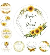Amazon.com: Custom Stickers Clear Transparent Gold Foil Personalized ...