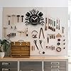 Amazon.com: SosnSusn Garage Wall Clock Personalized Metal Auto Repair ...