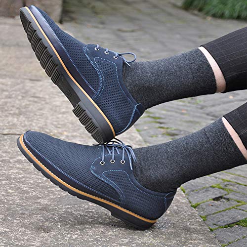 Mens Classic Cotton Dress Socks Thin Lightweight for Office Business ...