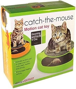 Amazon.com : Catch-the-Mouse Motion Cat Toy [colors vary] : Pet Supplies