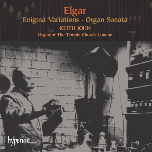 John, Keith - Elgar: Enigma Variations - Organ, Organ Sonata - Amazon ...