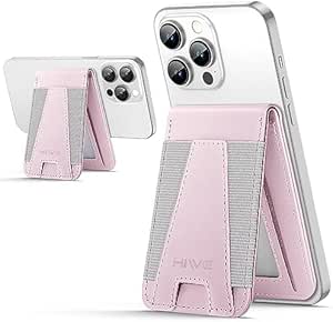 Amazon.com: HiWe for Magsafe Wallet, Magnetic Wallet with Adjustable Stand, Eiffel-Tower Magsafe ...