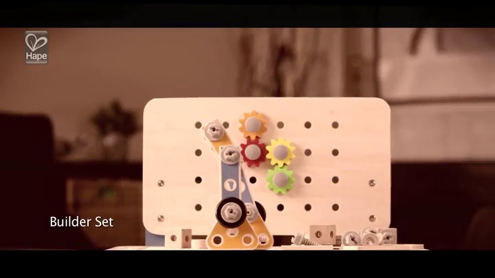 Hape Basic Builder Toddler Wooden Play Set, 42 pcs - SantaBILT®