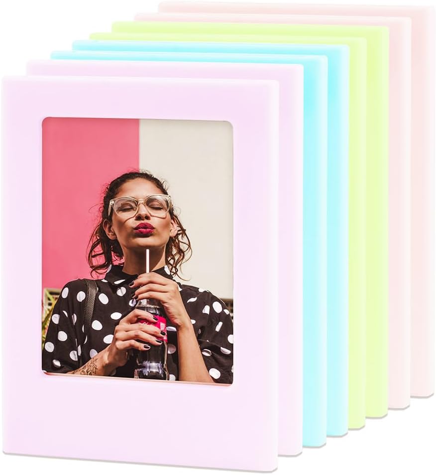 Amazon.com - k Mini Photos Frame for Polaroid, Table Magnetic Picture ...
