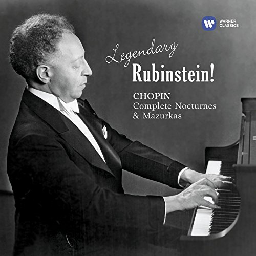 Amazon.com: Legendary Rubinstein! Chopin: Complete Nocturnes & Mazurkas ...