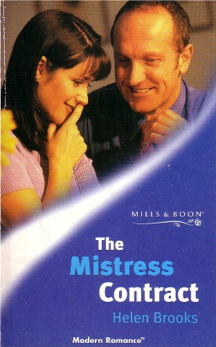 The Mistress Contract: Helen Brooks: 9780263824711: Amazon.com: Books