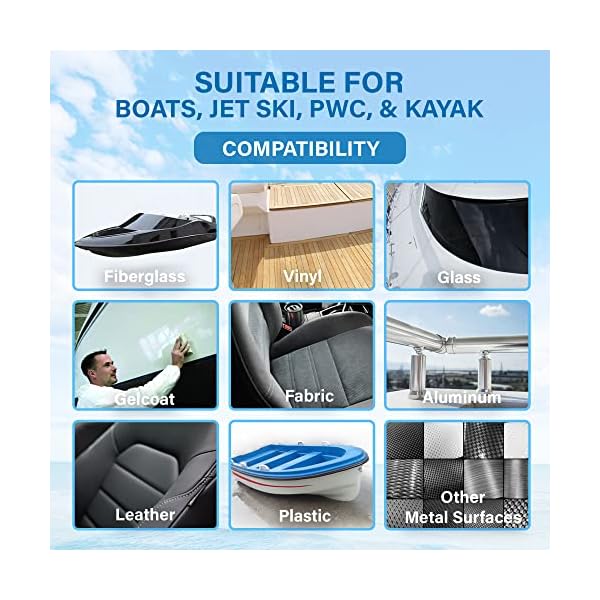 GEAR SHARK Marine Scuff Erasers | Magic Scuff Remover Sponge Pads for ...