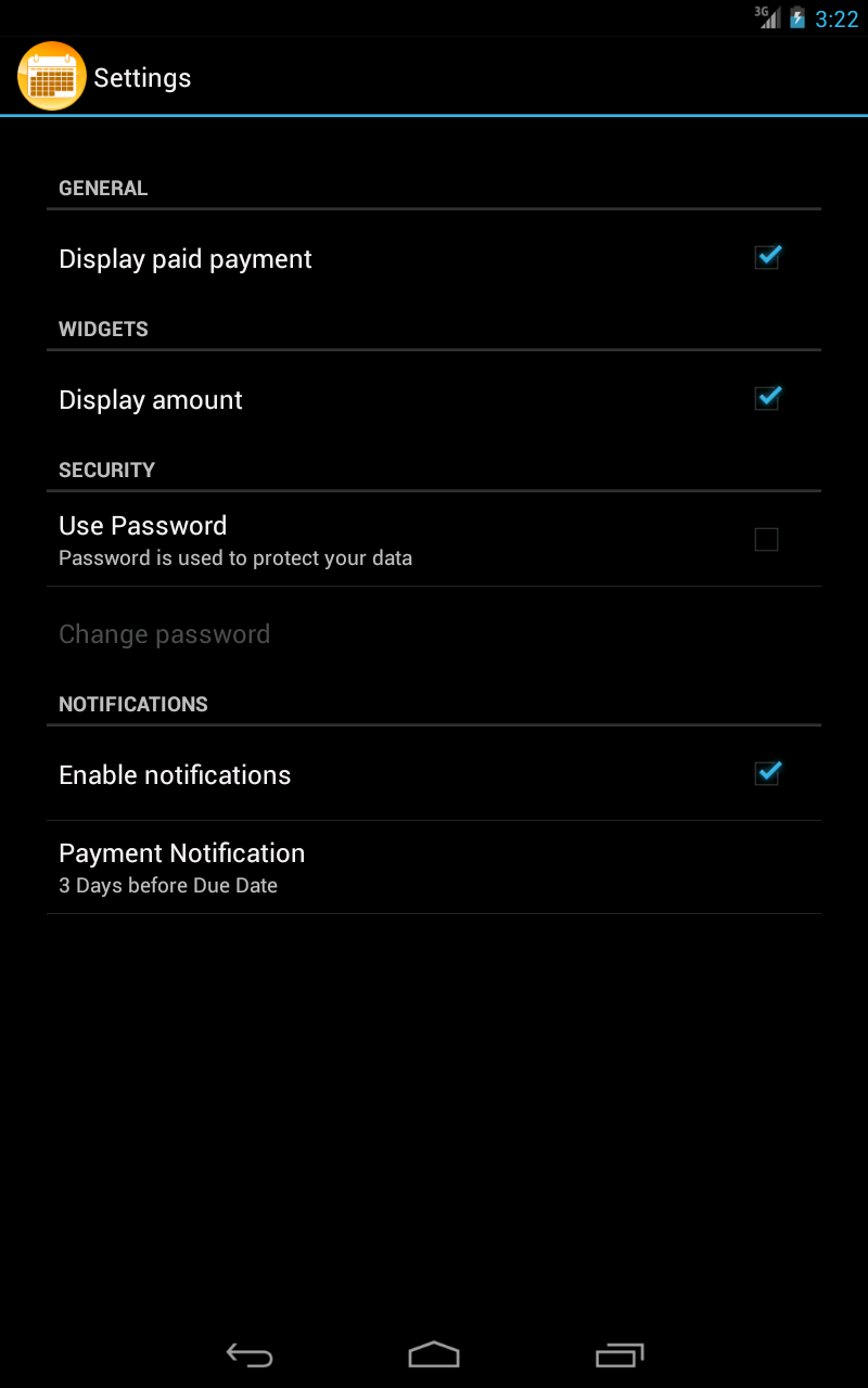 Payment Scheduler - App on Amazon Appstore
