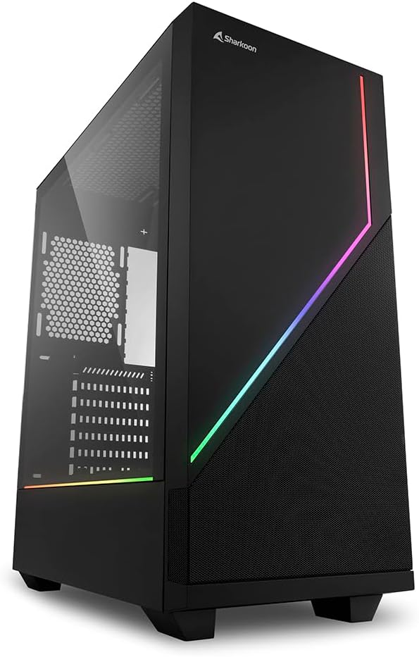 Sharkoon NIGHT SHARK RGB PC-Gehäuse Rgb: Amazon.de: Games