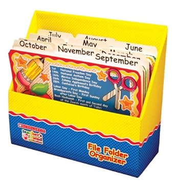 Buy Monthly File Folder Set Book Online at Low Prices in India ...