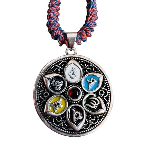 Amazon.com: Om Mani Padme Hum/Six Character Mantra FengShui Lucky ...