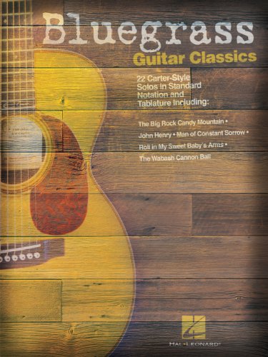 Bluegrass Guitar Classics Songbook: 22 Carter-Style Solos eBook : Hal ...