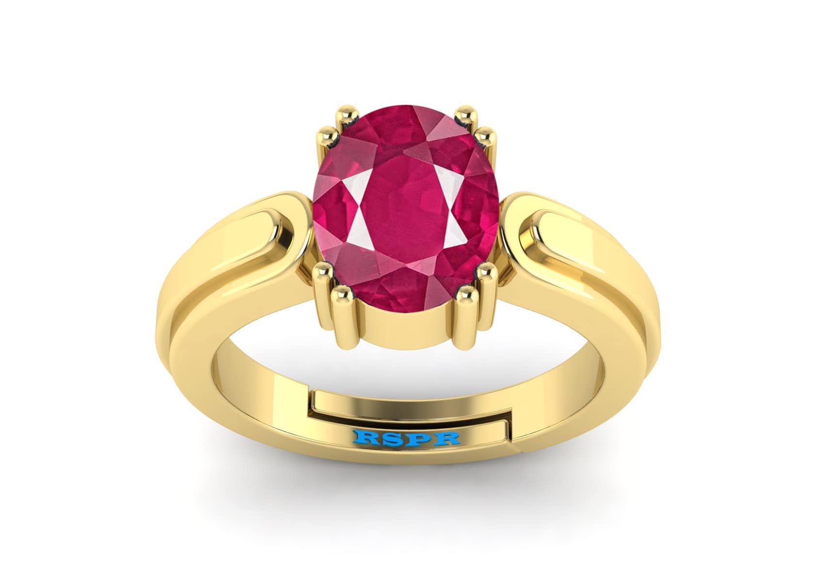 Buy RSPR 10.25 Ratti 9.60 Carat Certified Natural Ruby/ Manikya ...