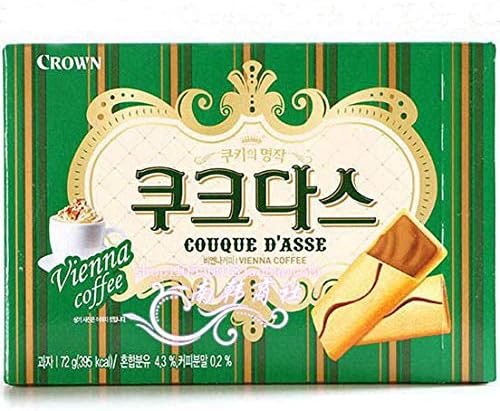 Crown Couque Dasse (Coffee) 72g : Amazon.co.uk: Grocery
