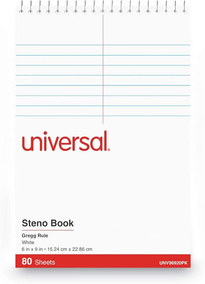 Amazon.com: Steno Pads - Steno Pads / Notebooks & Writing Pads: Office ...