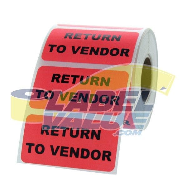 Amazon.com: LabelValue | Return to Vendor Inventory Labels 2" x 1" LV ...
