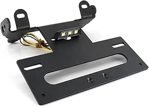 Amazon.com: LANILA License Plate Holder Bracket Rear Tail Tidy Fender ...